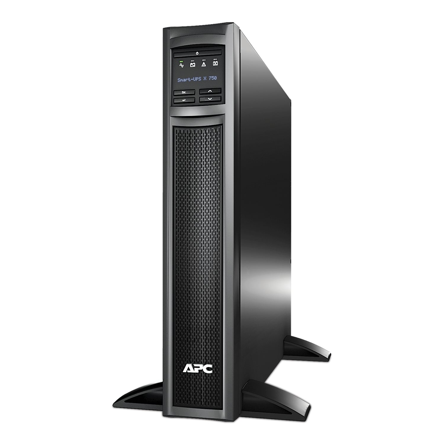 APC Smart-UPS X, Line Interactive, 750VA, Rack/tower convertible 2U, 1 ...